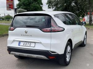 White Renault Espace 2017 in Taurage, with an engine capacity of 1.60 L and mileage of 180 thousand km for 9499 €, photo 14 on AUTOMOTO.COM.LV