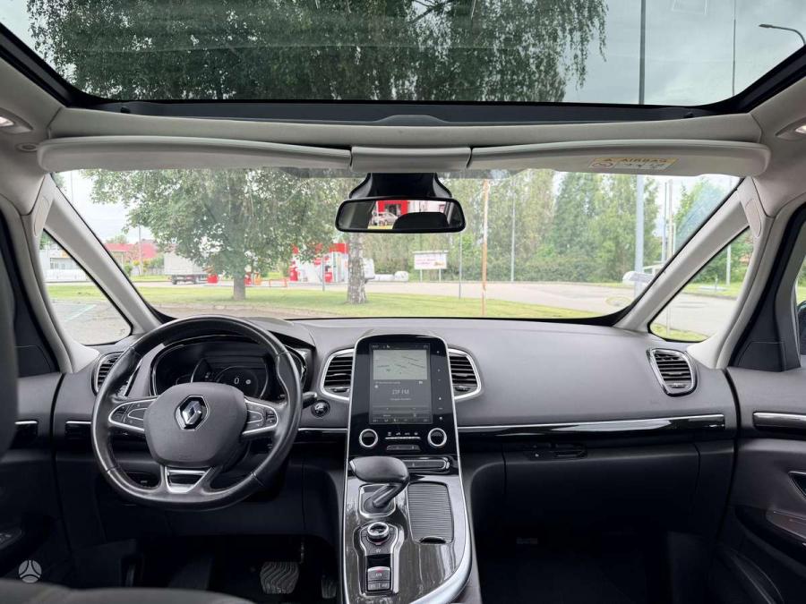White Renault Espace 2017 in Taurage, with an engine capacity of 1.60 L and mileage of 180 thousand km for 9499 €, photo 33 on AUTOMOTO.COM.LV