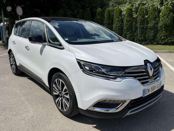 Balts Renault Espace 2017 Tauragė, ar dzinēja tilpumu 1.60 L un nobraukumu 180 tūkst. km par 9450 €, foto 3 vietnē AUTOMOTO.COM.LV