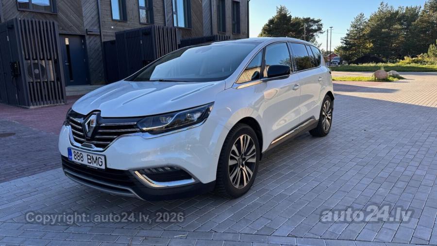 White Renault Espace 2017 in Tallinn, with an engine capacity of 1.80 L and mileage of 102 thousand km for 18400 €, photo 2 on AUTOMOTO.COM.LV
