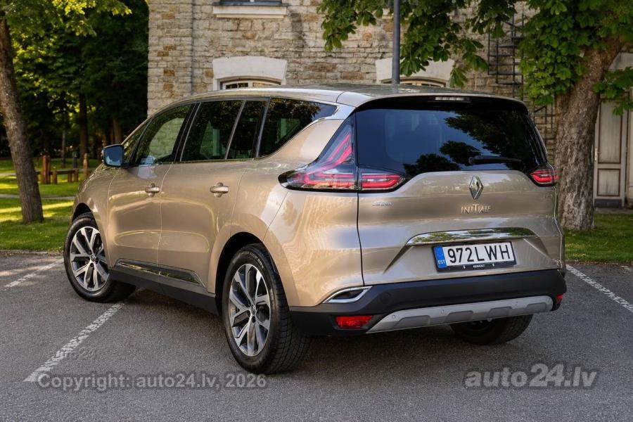 Yellow Renault Espace 2015 in Tallinn, with an engine capacity of 1.60 L and mileage of 265 thousand km for 8999 €, photo 5 on AUTOMOTO.COM.LV