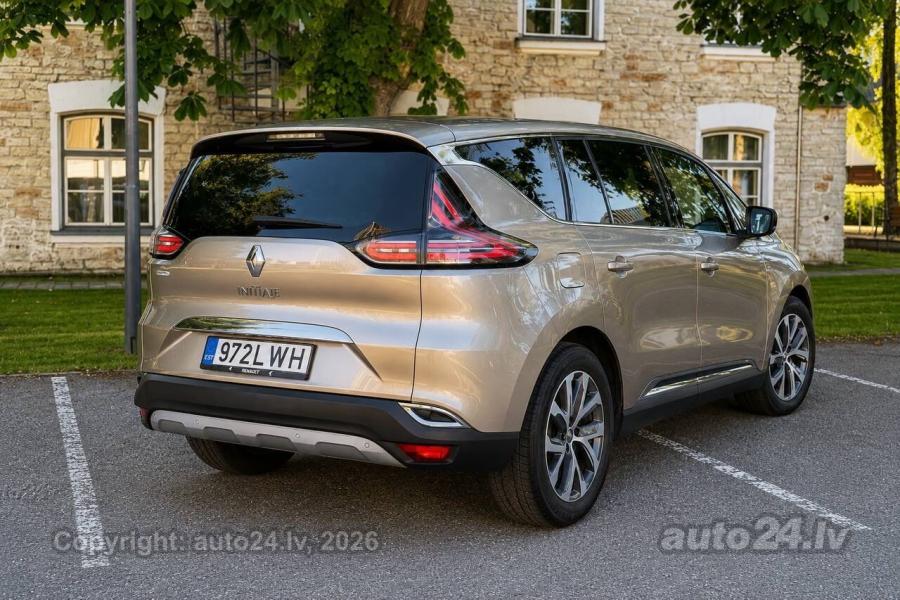Yellow Renault Espace 2015 in Tallinn, with an engine capacity of 1.60 L and mileage of 265 thousand km for 8999 €, photo 7 on AUTOMOTO.COM.LV