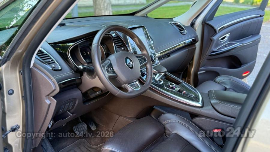 Yellow Renault Espace 2015 in Tallinn, with an engine capacity of 1.60 L and mileage of 265 thousand km for 8999 €, photo 9 on AUTOMOTO.COM.LV