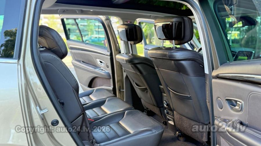 Yellow Renault Espace 2015 in Tallinn, with an engine capacity of 1.60 L and mileage of 265 thousand km for 8999 €, photo 12 on AUTOMOTO.COM.LV