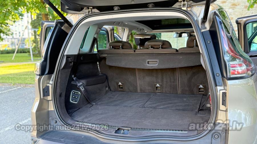 Yellow Renault Espace 2015 in Tallinn, with an engine capacity of 1.60 L and mileage of 265 thousand km for 8999 €, photo 30 on AUTOMOTO.COM.LV