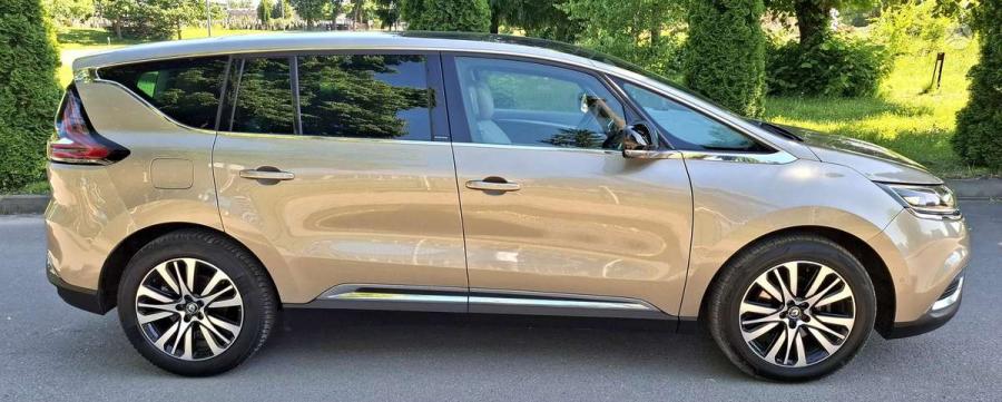 Yellow Renault Espace 2017 in Taurage, with an engine capacity of 1.60 L and mileage of 240 thousand km for 8100 €, photo 4 on AUTOMOTO.COM.LV