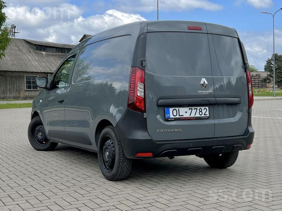 Pelēks Renault Express 2022 Cēsis, ar dzinēja tilpumu 1.50 L un nobraukumu 87 tūkst. km par 9500 €, foto 3 vietnē AUTOMOTO.COM.LV