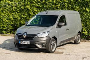 Grey Renault Express 2024 in Riga, with an engine capacity of 1.50 L and mileage of 36 thousand km for 14500 €, photo 1 on AUTOMOTO.COM.LV
