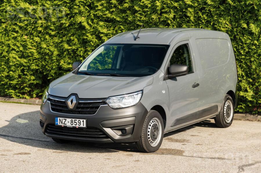 Grey Renault Express 2024 in Riga, with an engine capacity of 1.50 L and mileage of 36 thousand km for 14500 €, photo 1 on AUTOMOTO.COM.LV