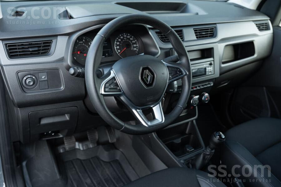 Grey Renault Express 2024 in Riga, with an engine capacity of 1.50 L and mileage of 36 thousand km for 14500 €, photo 15 on AUTOMOTO.COM.LV