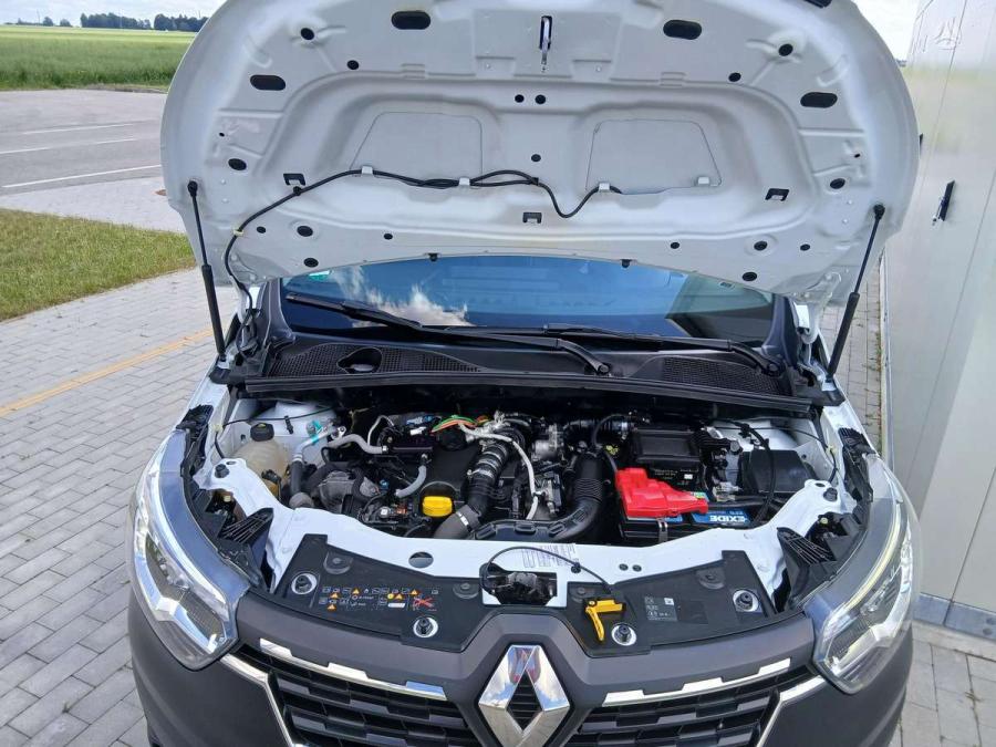 White Renault Express 2021 in Marijampole, with an engine capacity of 1.46 L and mileage of 124 thousand km for 8150 €, photo 38 on AUTOMOTO.COM.LV