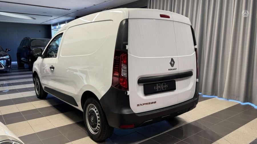 White Renault Express 2022 in Riga, with an engine capacity of 0.00 L and mileage of 67 thousand km for 10990 €, photo 9 on AUTOMOTO.COM.LV