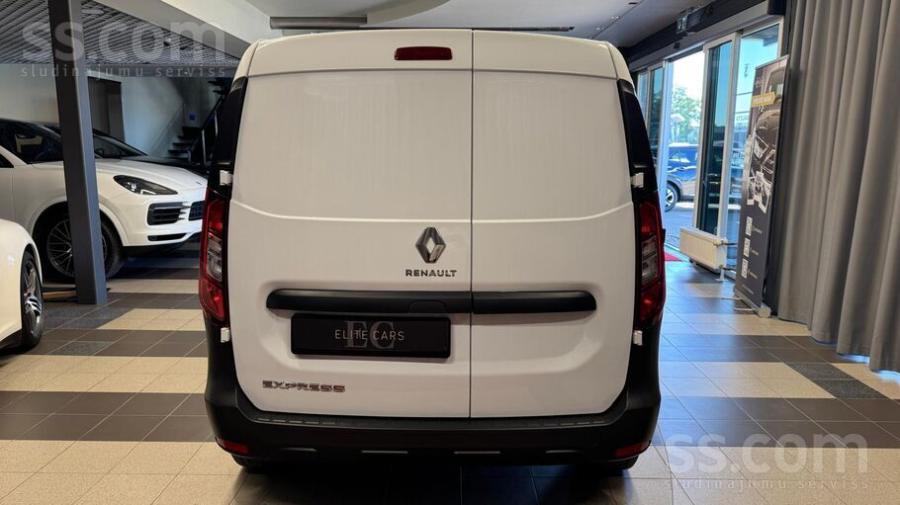 White Renault Express 2022 in Riga, with an engine capacity of 1.50 L and mileage of 67 thousand km for 10990 €, photo 5 on AUTOMOTO.COM.LV