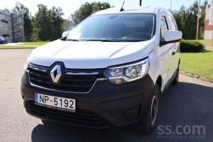White Renault Express 2023 in Limbazi, with an engine capacity of 1.50 L and mileage of 74 thousand km for 12300 €, photo 3 on AUTOMOTO.COM.LV