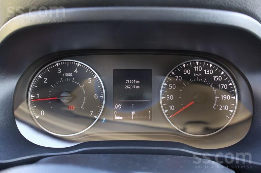 White Renault Express 2023 in Limbazi, with an engine capacity of 1.50 L and mileage of 74 thousand km for 12300 €, photo 13 on AUTOMOTO.COM.LV