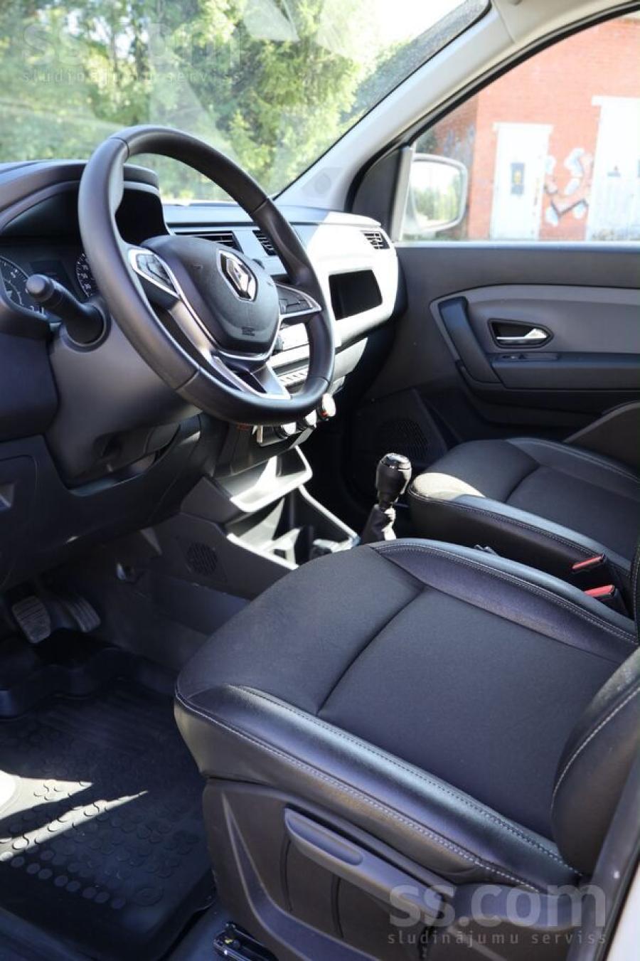 White Renault Express 2023 in Limbazi, with an engine capacity of 1.50 L and mileage of 74 thousand km for 12300 €, photo 14 on AUTOMOTO.COM.LV