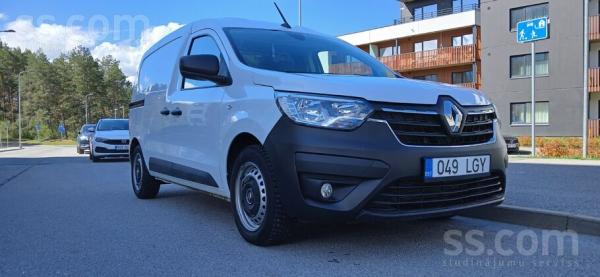 White Renault Express 2024 in Tallinn, with an engine capacity of 1.50 L and mileage of 57 thousand km for 13990 €, photo 2 on AUTOMOTO.COM.LV