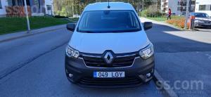 White Renault Express 2024 in Tallinn, with an engine capacity of 1.50 L and mileage of 57 thousand km for 13990 €, photo 4 on AUTOMOTO.COM.LV