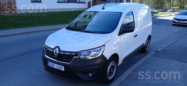 White Renault Express 2024 in Tallinn, with an engine capacity of 1.50 L and mileage of 57 thousand km for 13990 €, photo 5 on AUTOMOTO.COM.LV
