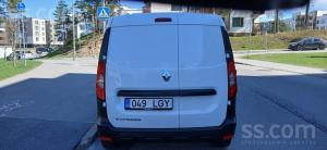 White Renault Express 2024 in Tallinn, with an engine capacity of 1.50 L and mileage of 57 thousand km for 13990 €, photo 9 on AUTOMOTO.COM.LV