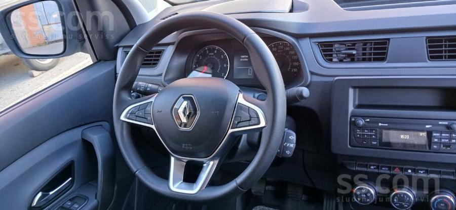 White Renault Express 2024 in Tallinn, with an engine capacity of 1.50 L and mileage of 57 thousand km for 13990 €, photo 14 on AUTOMOTO.COM.LV