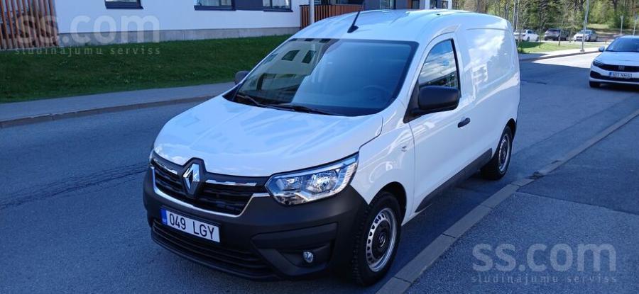 White Renault Express 2024 in Tallinn, with an engine capacity of 1.50 L and mileage of 57 thousand km for 13990 €, photo 20 on AUTOMOTO.COM.LV