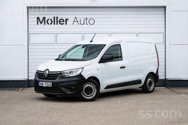 White Renault Express 2023 in Riga, with an engine capacity of 1.50 L and mileage of 38 thousand km for 12950 €, photo 1 on AUTOMOTO.COM.LV