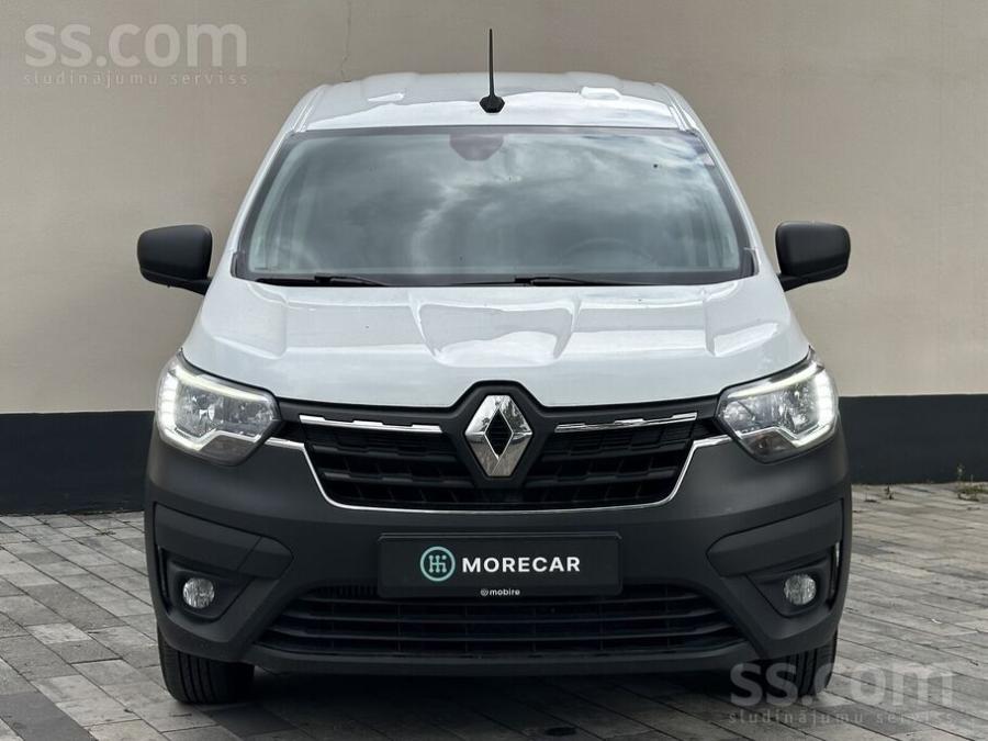 White Renault Express 2023 in Riga, with an engine capacity of 1.30 L and mileage of 118 thousand km for 14950 €, photo 3 on AUTOMOTO.COM.LV