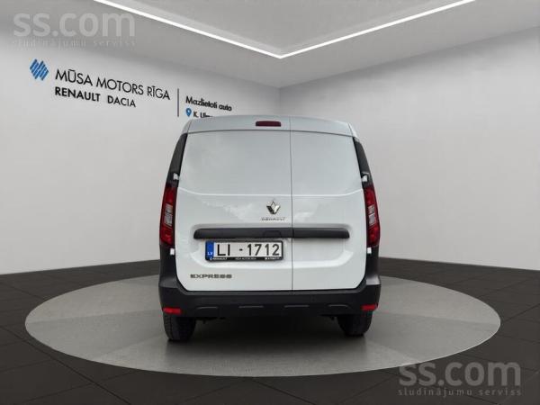 Белый Рено Экспресс 2021 в Рига, объемом двигателя 1.50 л и пробегом 18 тыс. км за 11795 €, фото 6 на AUTOMOTO.COM.LV