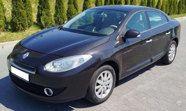 Black Renault Fluence 2012 in Kaunas, with an engine capacity of 1.46 L and mileage of 330 thousand km for 4100 €, photo 1 on AUTOMOTO.COM.LV