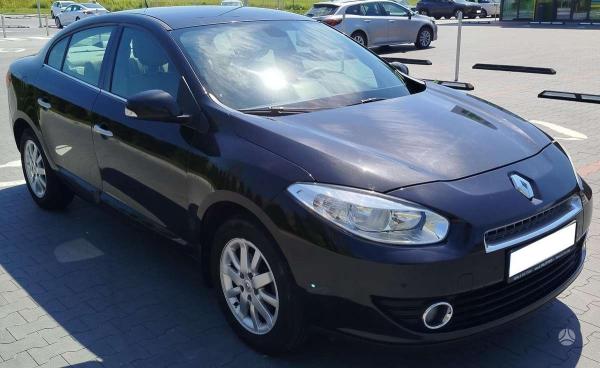 Black Renault Fluence 2012 in Kaunas, with an engine capacity of 1.46 L and mileage of 330 thousand km for 4100 €, photo 2 on AUTOMOTO.COM.LV