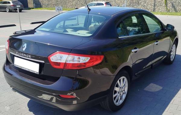 Black Renault Fluence 2012 in Kaunas, with an engine capacity of 1.46 L and mileage of 330 thousand km for 4100 €, photo 3 on AUTOMOTO.COM.LV