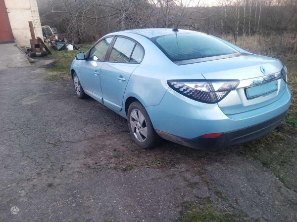 Blue Renault Fluence 2012 in Kedainiai, with an engine capacity of 0.00 L and mileage of 102 thousand km for 4200 €, photo 1 on AUTOMOTO.COM.LV