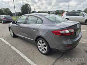 Grey Renault Fluence 2011 in Ogre, with an engine capacity of 2.00 L and mileage of 158 thousand km for 5900 €, photo 6 on AUTOMOTO.COM.LV