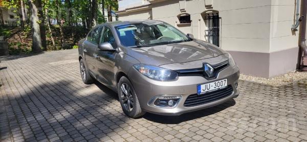 Grey Renault Fluence 2014 in Riga, with an engine capacity of 1.50 L and mileage of 141 thousand km for 5200 €, photo 7 on AUTOMOTO.COM.LV