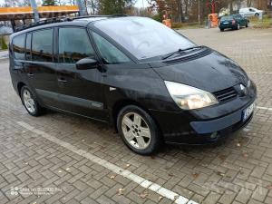 Melns Renault grand-espace 2004 Jelgava, ar dzinēja tilpumu 2.20 L un nobraukumu 278 tūkst. km par 1300 €, foto 3 vietnē AUTOMOTO.COM.LV