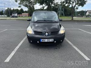 Black Renault grand-espace 2005 in Riga, with an engine capacity of 2.00 L and mileage of 252 thousand km for 1800 €, photo 9 on AUTOMOTO.COM.LV