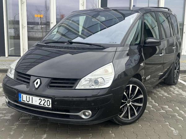 Melns Renault grand-espace 2008 Viļņa, ar dzinēja tilpumu 2.00 L un nobraukumu 257 tūkst. km par 2500 €, foto 3 vietnē AUTOMOTO.COM.LV