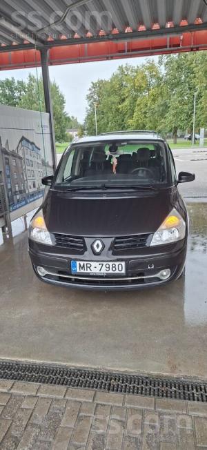 Black Renault grand-espace 2009 in Jelgava, with an engine capacity of 2.00 L and mileage of 306 thousand km for 2300 €, photo  on AUTOMOTO.COM.LV