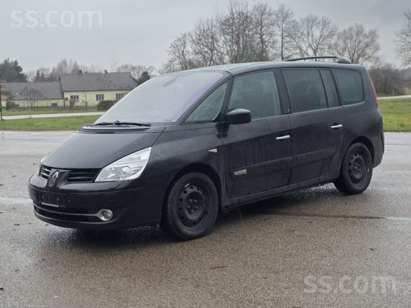 Black Renault grand-espace 2011 in Liepaja, with an engine capacity of 2.00 L and mileage of 242 thousand km for 4990 €, photo 2 on AUTOMOTO.COM.LV