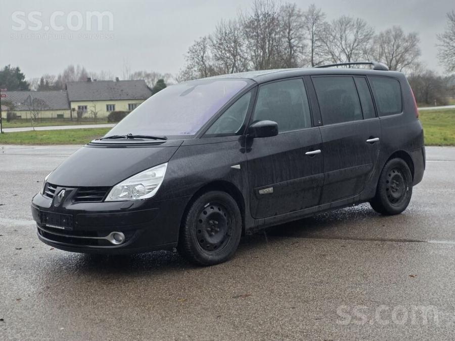 Melns Renault grand-espace 2011 Liepāja, ar dzinēja tilpumu 2.00 L un nobraukumu 242 tūkst. km par 4990 €, foto 2 vietnē AUTOMOTO.COM.LV