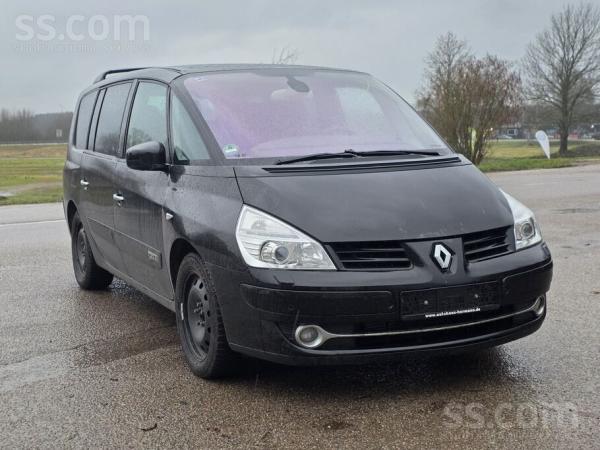 Black Renault grand-espace 2011 in Liepaja, with an engine capacity of 2.00 L and mileage of 242 thousand km for 4990 €, photo 3 on AUTOMOTO.COM.LV