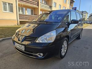 Melns Renault grand-espace 2011 Rīga, ar dzinēja tilpumu 2.00 L un nobraukumu 325 tūkst. km par 4890 €, foto  vietnē AUTOMOTO.COM.LV