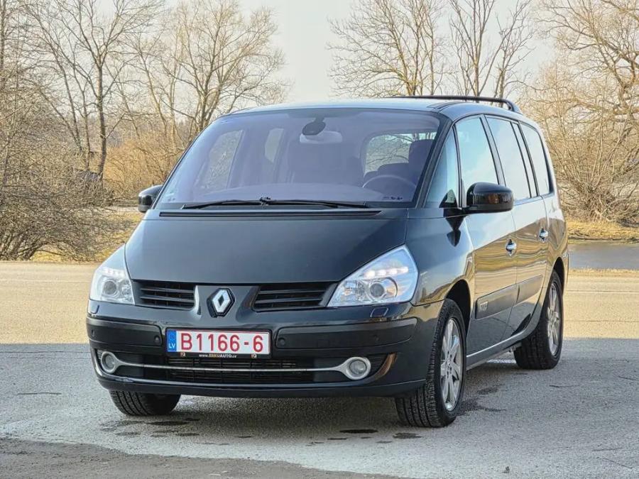 Черный Рено Гранд Эспейс 2011 в Гробиня, объемом двигателя 2.00 л и пробегом 242 тыс. км за 4900 €, фото 1 на AUTOMOTO.COM.LV