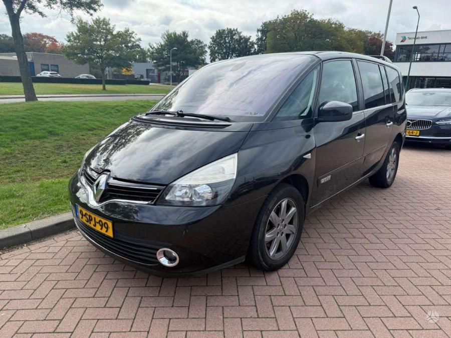 Black Renault grand-espace 2013 in Elektrenai, with an engine capacity of 2.00 L and mileage of 200 thousand km for 6950 €, photo 1 on AUTOMOTO.COM.LV