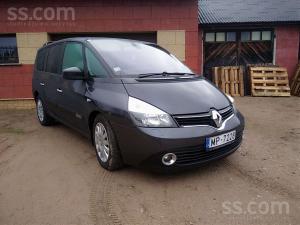 Black Renault grand-espace 2013 in Daugavpils, with an engine capacity of 2.00 L and mileage of 309 thousand km for 4200 €, photo  on AUTOMOTO.COM.LV