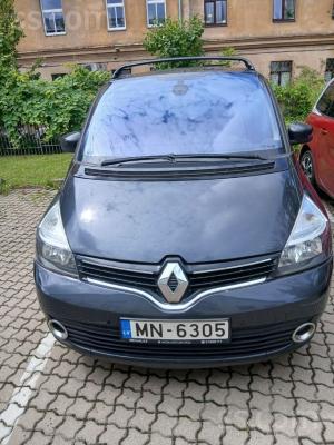 Melns Renault grand-espace 2014 Rīga, ar dzinēja tilpumu 2.00 L un nobraukumu 267 tūkst. km par 2000 €, foto  vietnē AUTOMOTO.COM.LV