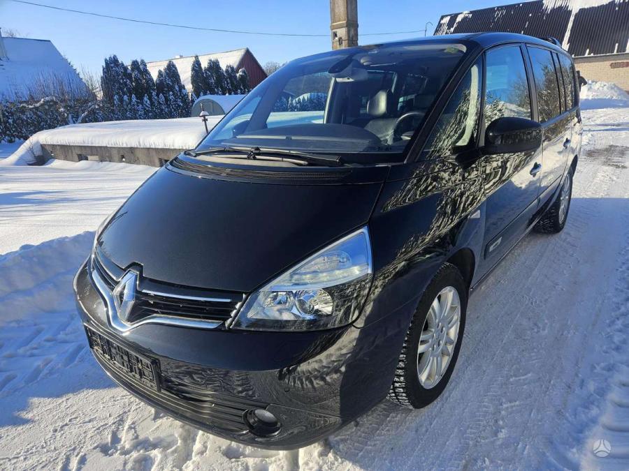 Melns Renault grand-espace 2016 Pasvalys, ar dzinēja tilpumu 2.00 L un nobraukumu 320 tūkst. km par 6150 €, foto 1 vietnē AUTOMOTO.COM.LV