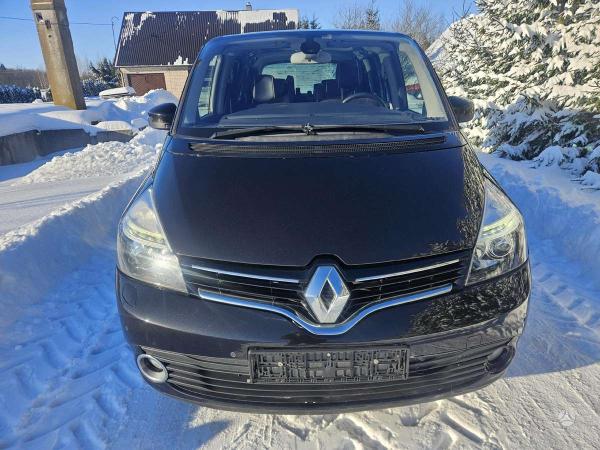 Melns Renault grand-espace 2016 Pasvalys, ar dzinēja tilpumu 2.00 L un nobraukumu 320 tūkst. km par 6150 €, foto 2 vietnē AUTOMOTO.COM.LV