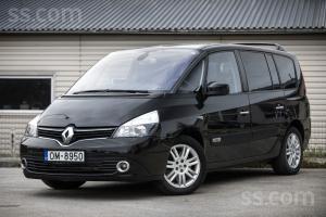 Black Renault grand-espace 2016 in Tukums, with an engine capacity of 2.00 L and mileage of 0 thousand km for 7490 €, photo 4 on AUTOMOTO.COM.LV